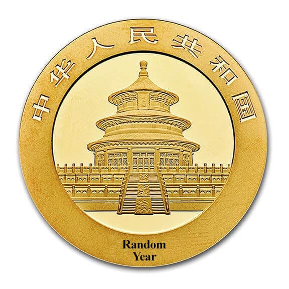 Chinese Gold Panda 30g: Beautiful Pure Gold Coins - In Stock